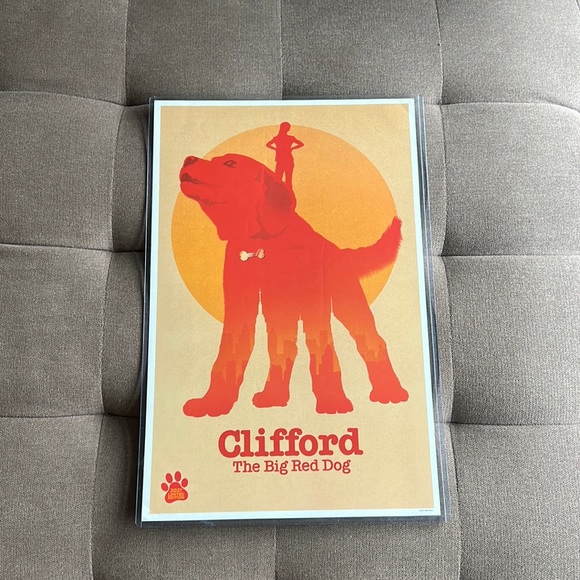 Other | Clifford The Big Red Dog Poster | Poshmark